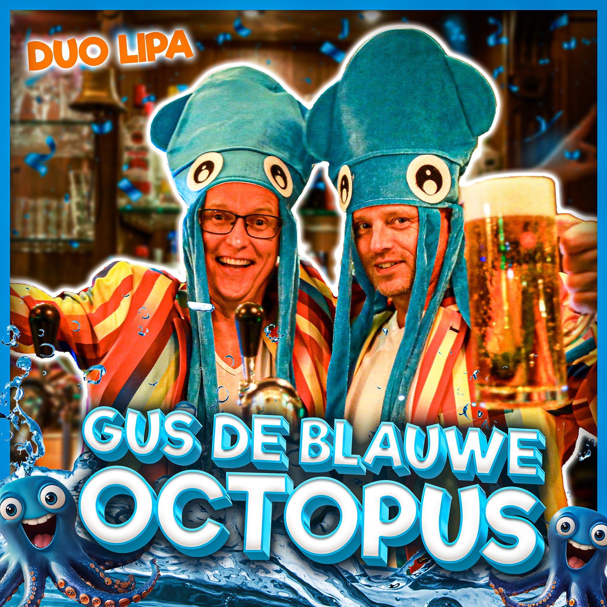 Duo Lipa - Van de carnavalskraker 2024 Gus De Blauwe Octopus